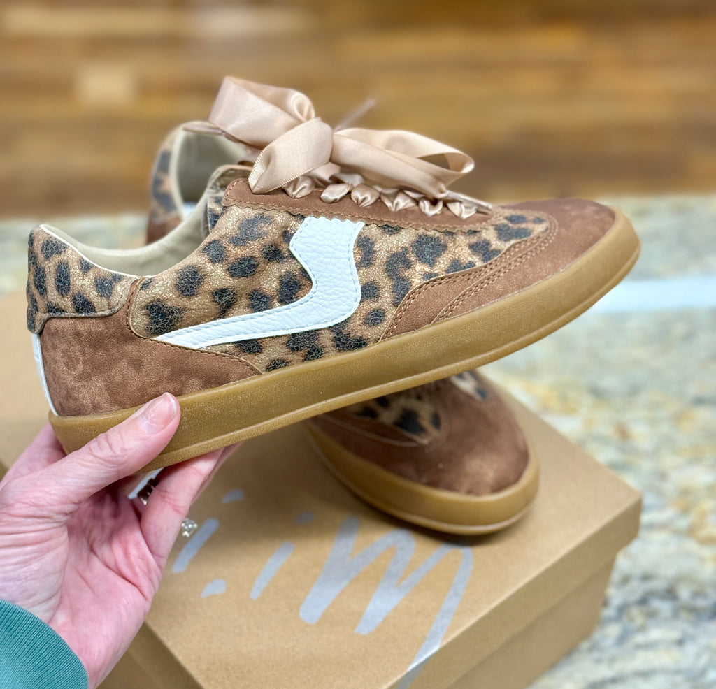 Mi.iM Leopard Destiny Sneakers – Bronze Seal